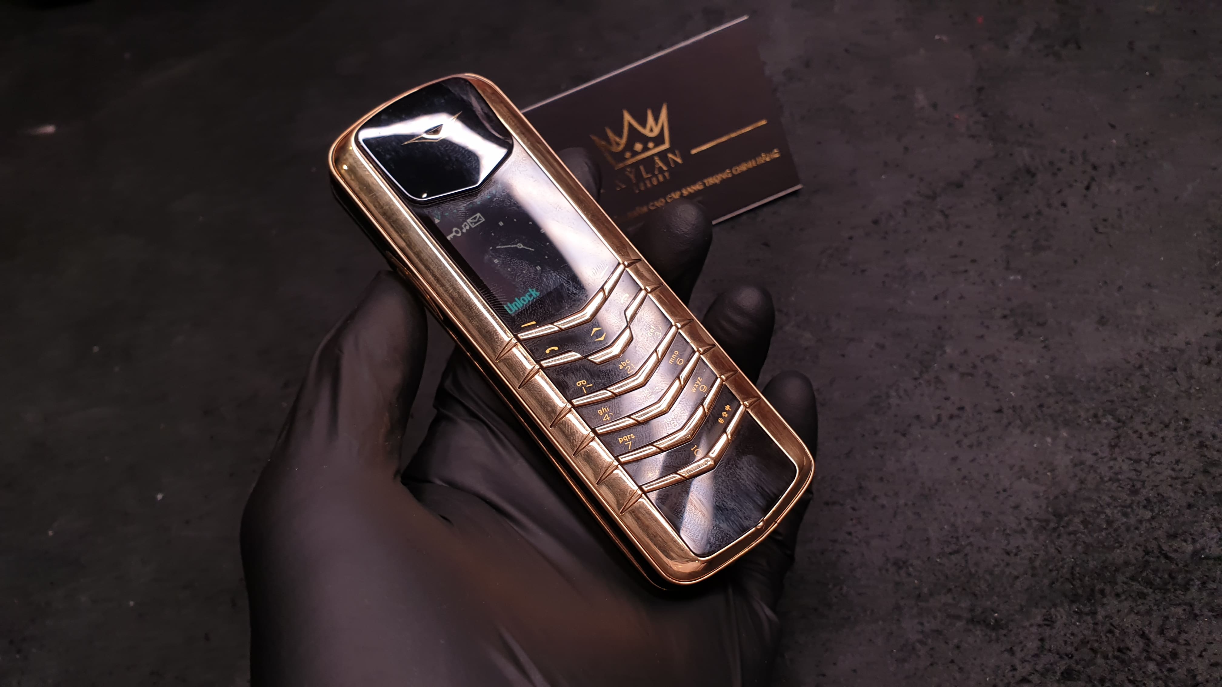 Vertu Signature M Gold Vàng Khối Đẹp Keng | Kỳ Lân Luxury