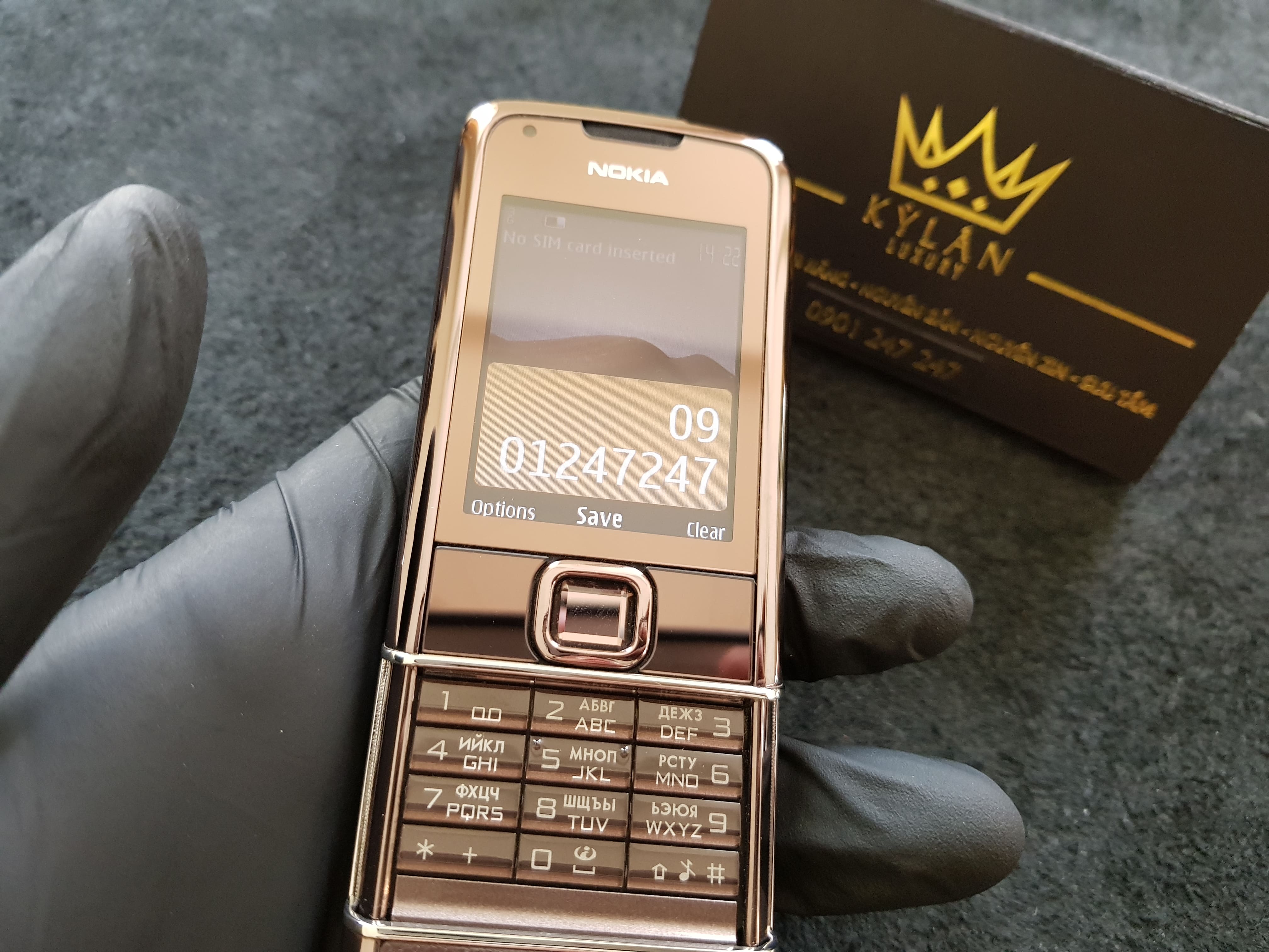 Nokia 8800 Sapphire fullbox mới dùng 55 tiếng | Kỳ Lân Luxury