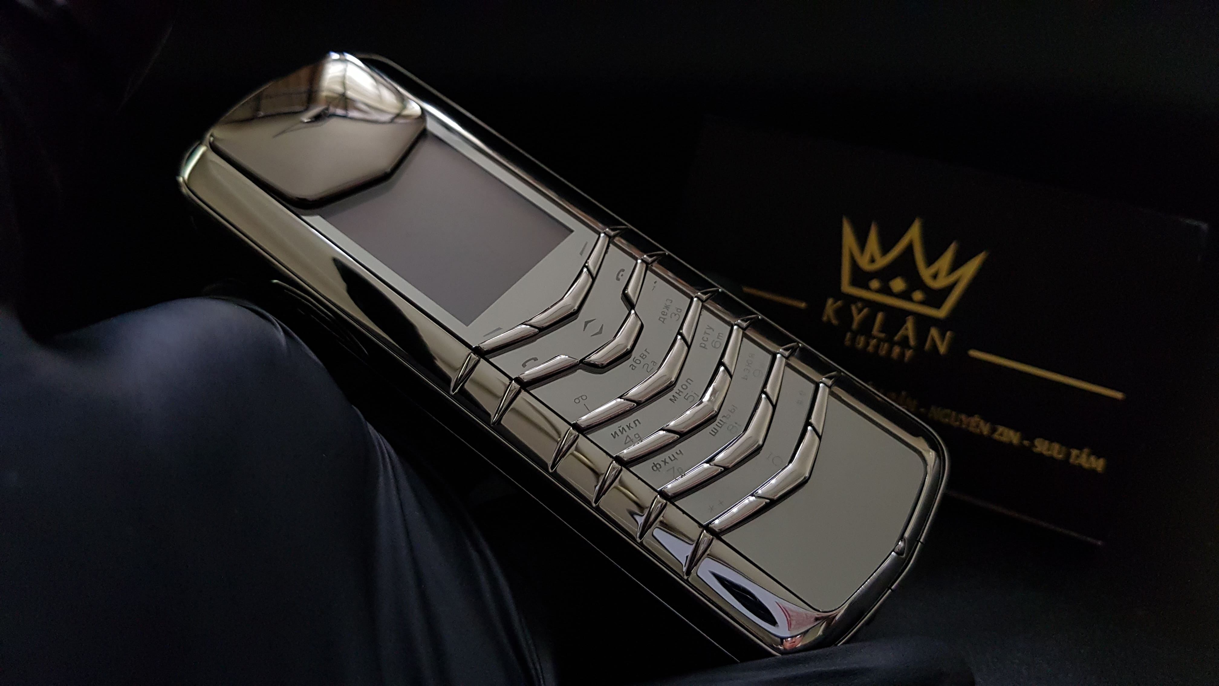 Vertu Signature M nguyên zin thép bóng | Kỳ Lân Luxury