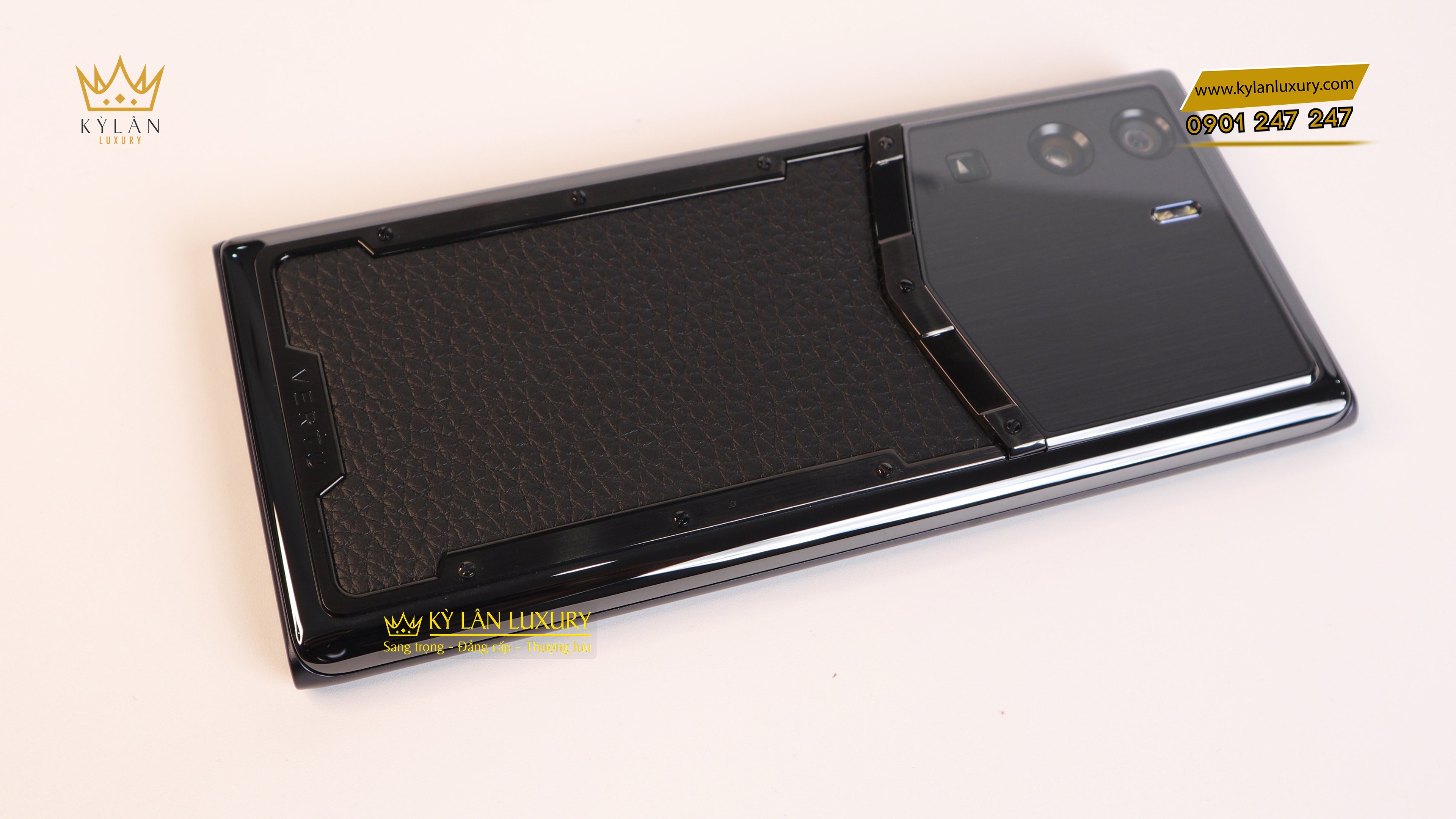 Điện thoại VERTU METAVERTU đen Da Bê Web3 5G | Kỳ Lân