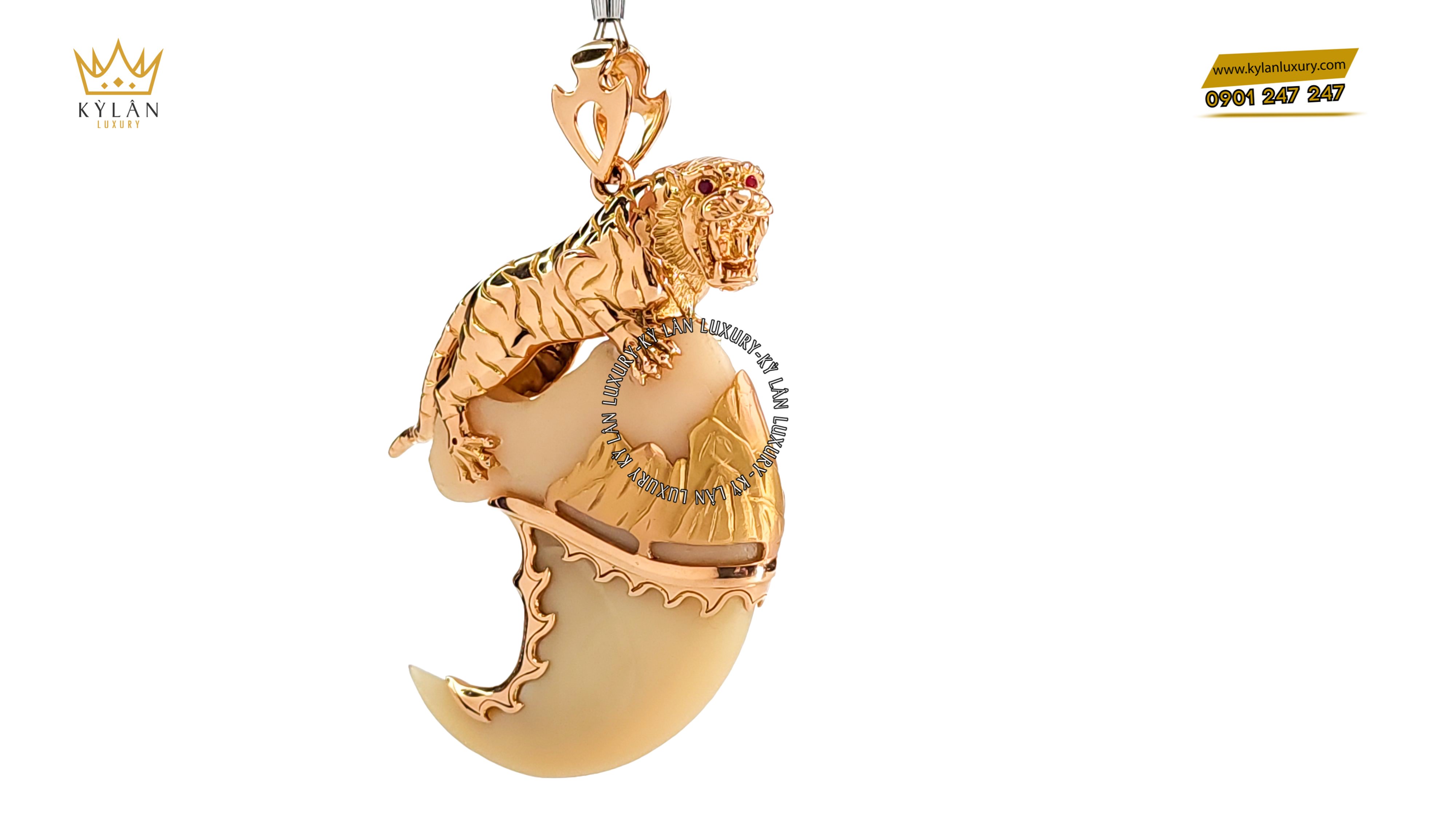 Mặt dây chuyền móng đầu cọp | Kỳ Lân Luxury