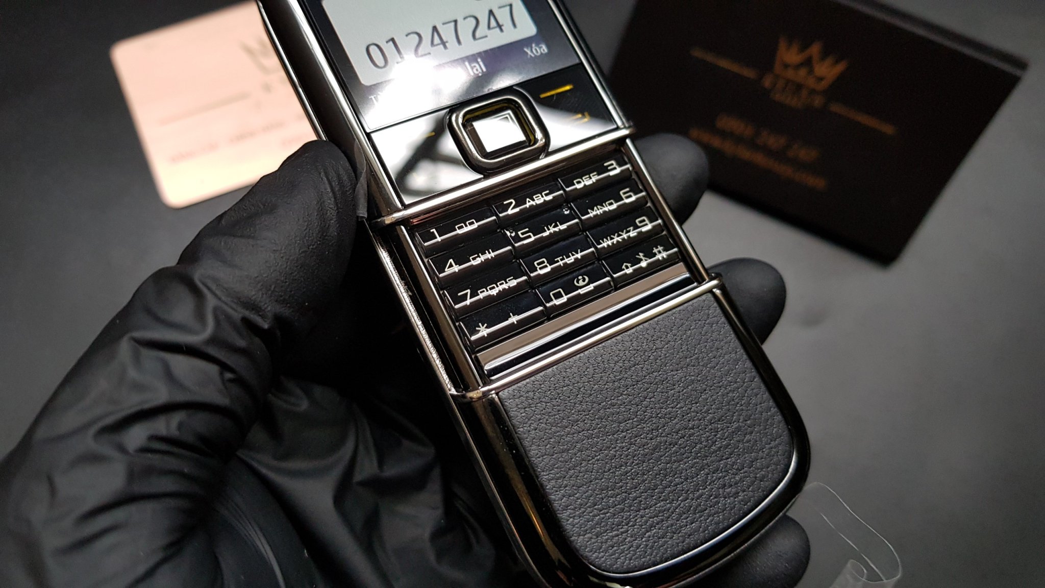 Nokia 8800 Arte Sapphire Black | Kỳ Lân Luxury