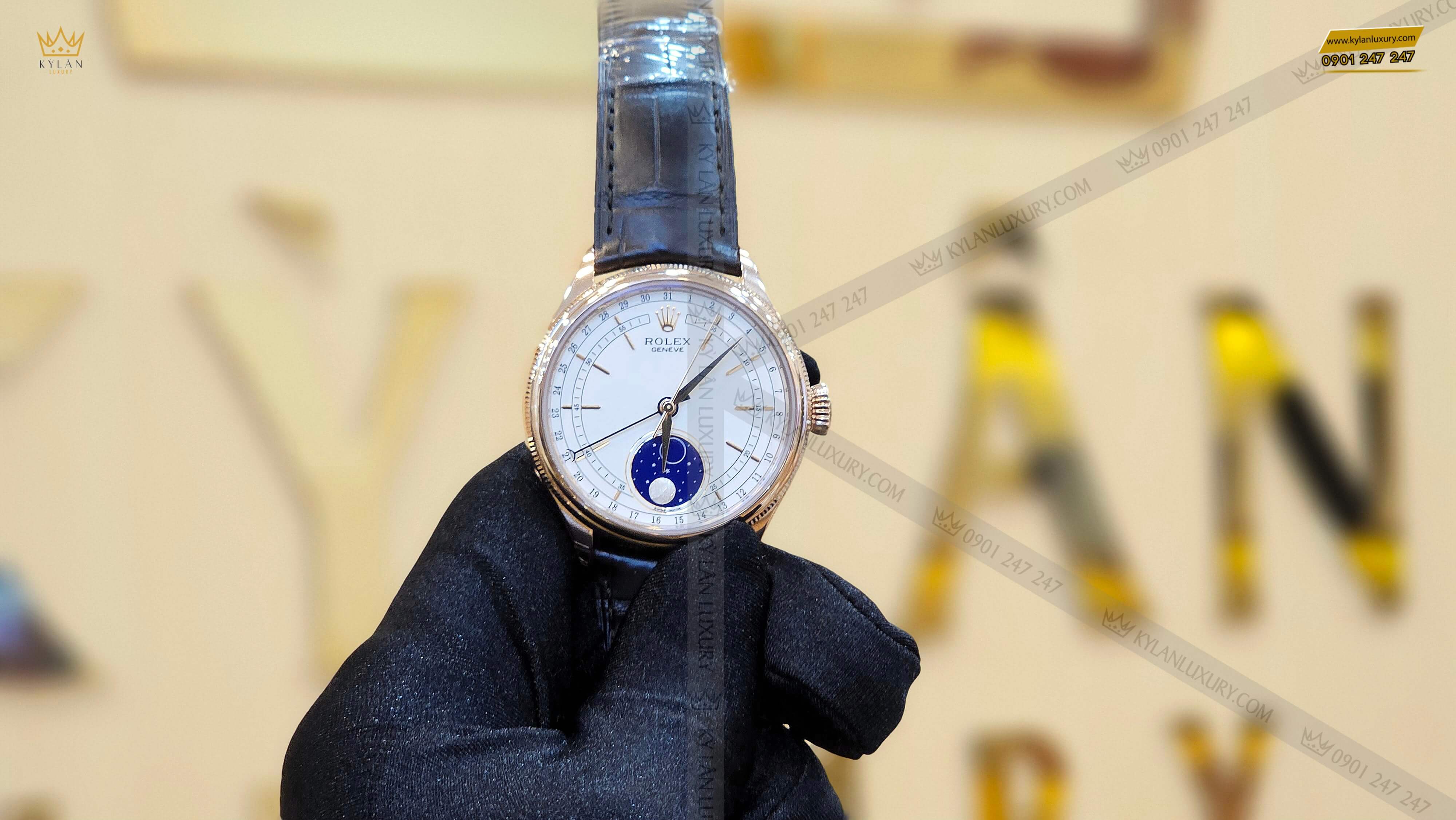 Rolex Cellini Moonphase 50535 | Kỳ Lân Luxury