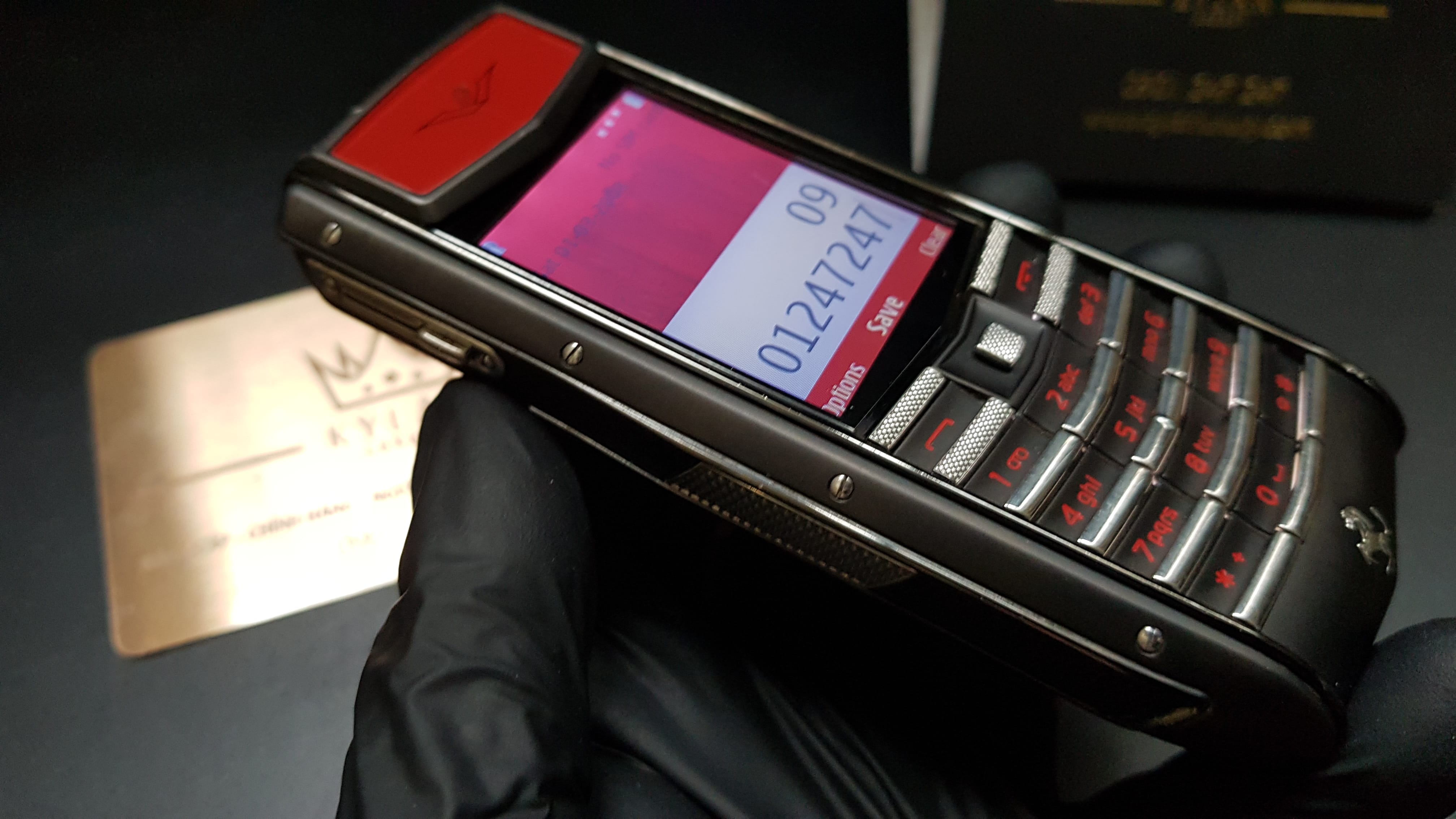 Vertu Ascent Ti Ferrari Limited Edition | Kỳ Lân Luxury