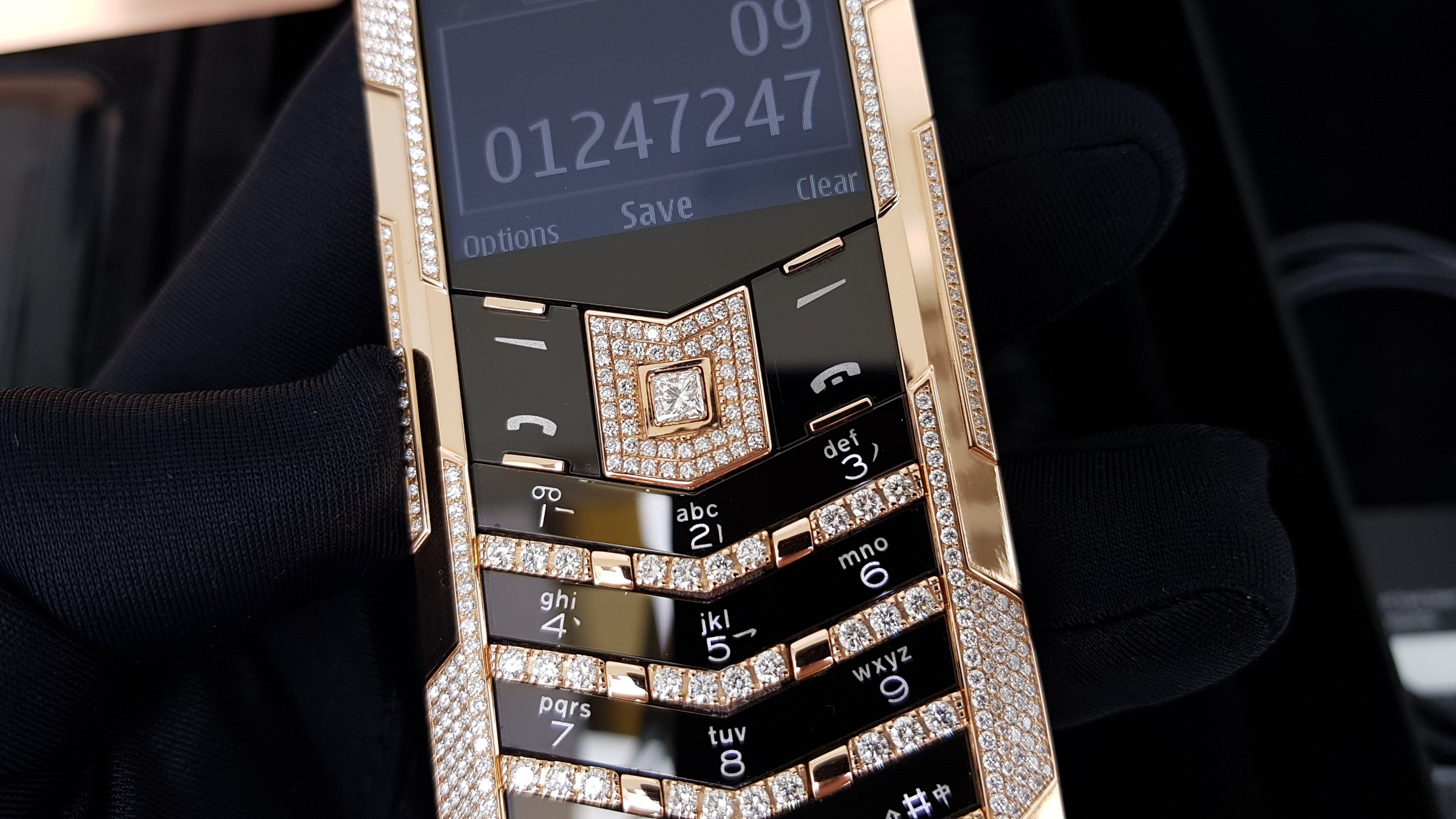 Vertu Signature S Full Gold Diamond Full Ziczac | Kỳ Lân Luxury
