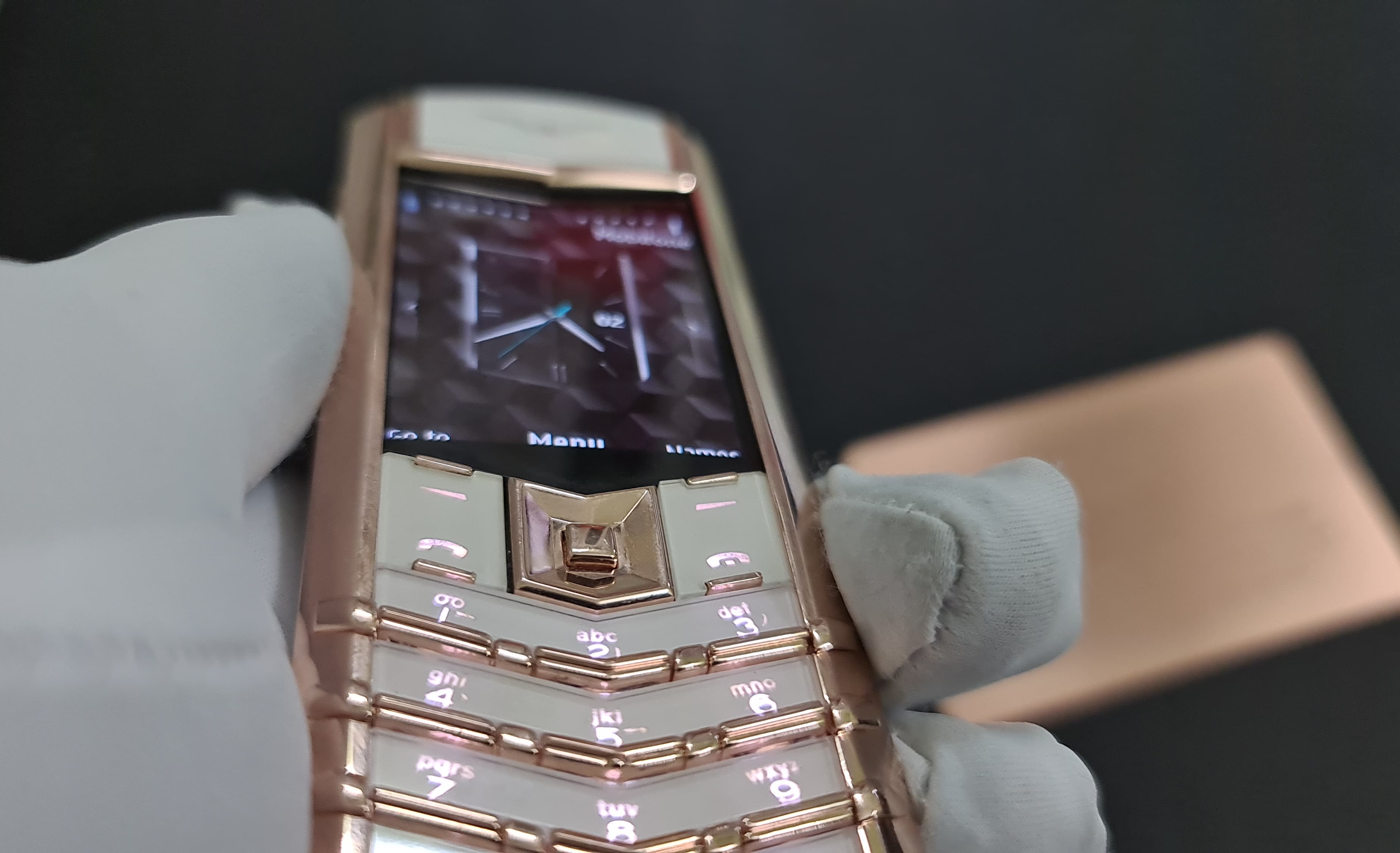 Vertu Signature S Gold White - VertuSGoldWhite9 | Kỳ Lân Luxury