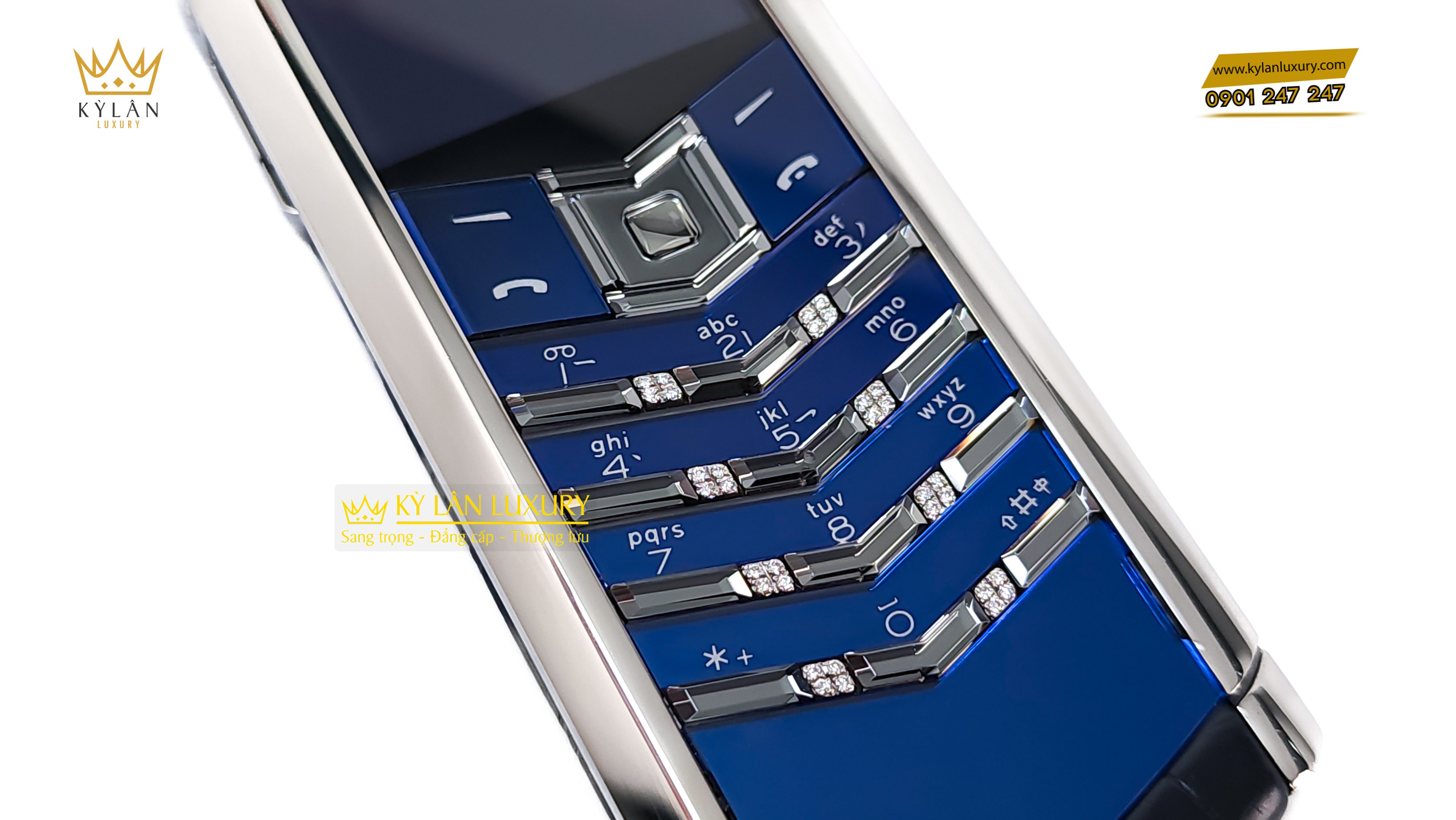 Vertu Signature S Sapphire | Kỳ Lân Luxury