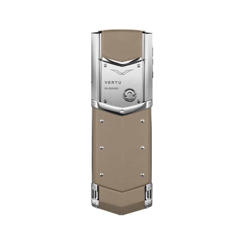Vertu Signature V - Stainless Steel - Pure Silver | Kỳ Lân