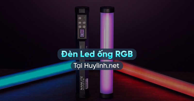 Mua bán Đèn ống RGB studio chuyên nghiệp chính hãng TP HCM | Huy Linh
