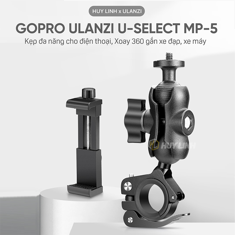 Mua Kẹp đa năng cho điện thoại, GoPro Ulanzi U-Select MP-5 giá rẻ HCM | Huy Linh