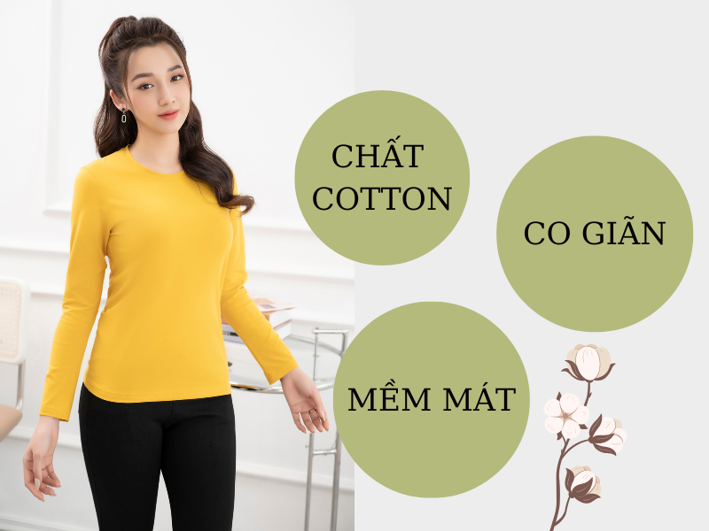 Áo Thun nữ tay dài - EU-Vietnam Business Network (EVBN)