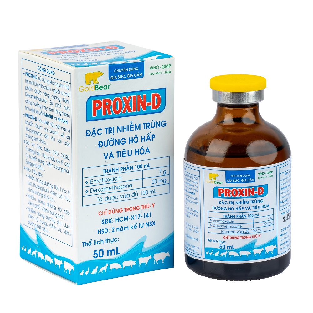 Rx-PROXIN-D (50 ML/LỌ)-Thuốc kê đơn | Gấu Vàng