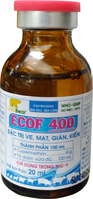 ECOF 400 (20 ML/LỌ) | Gấu Vàng