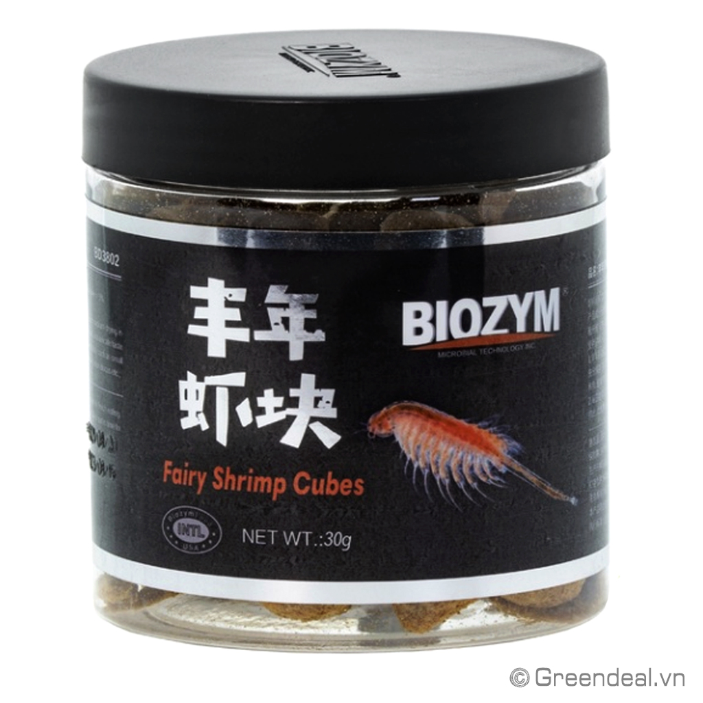 BIOZYM - Fairy Shrimp Cubes | Artemia sấy khô nén viên cho cá cảnh ...