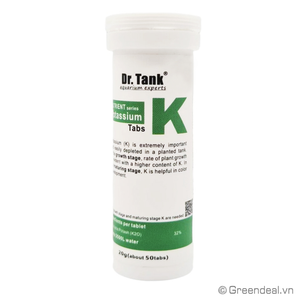 DR.TANK - Nutrient Potassium (K) Tabs | GREENDEAL.VN
