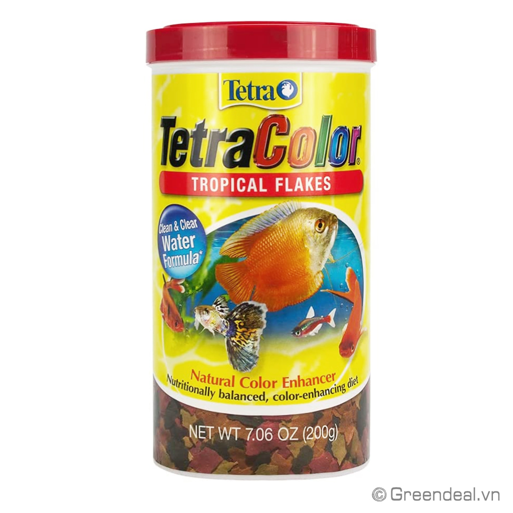 TETRA - Tetra Color Tropical Flakes | Thức ăn tăng màu cho cá cảnh ...