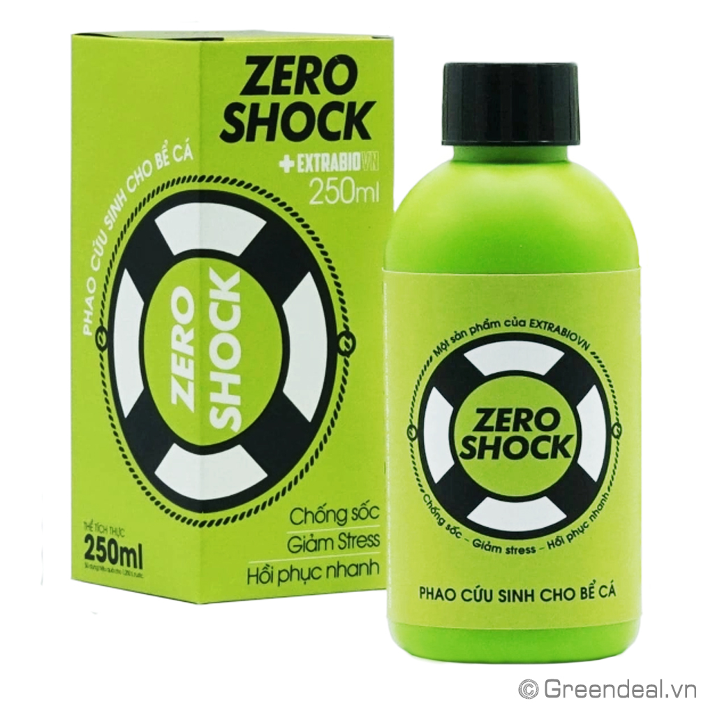 EXTRABIO VN - Zero Shock | Khử Clo và giải độc Ammonia cho hồ cá cảnh ...