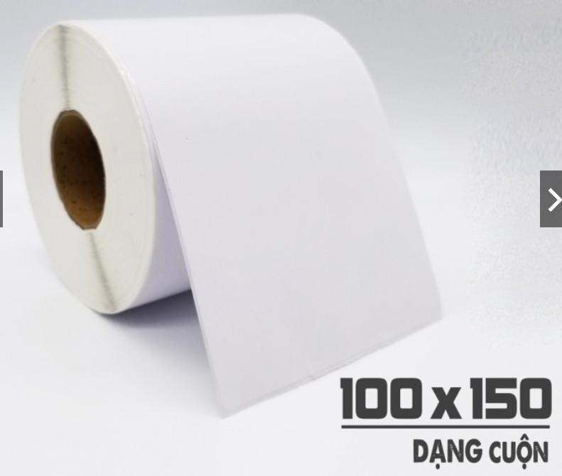 Giấy in 1 tem | Mã vạch| Decal nhiệt | Khổ A6 | (100x150)mm