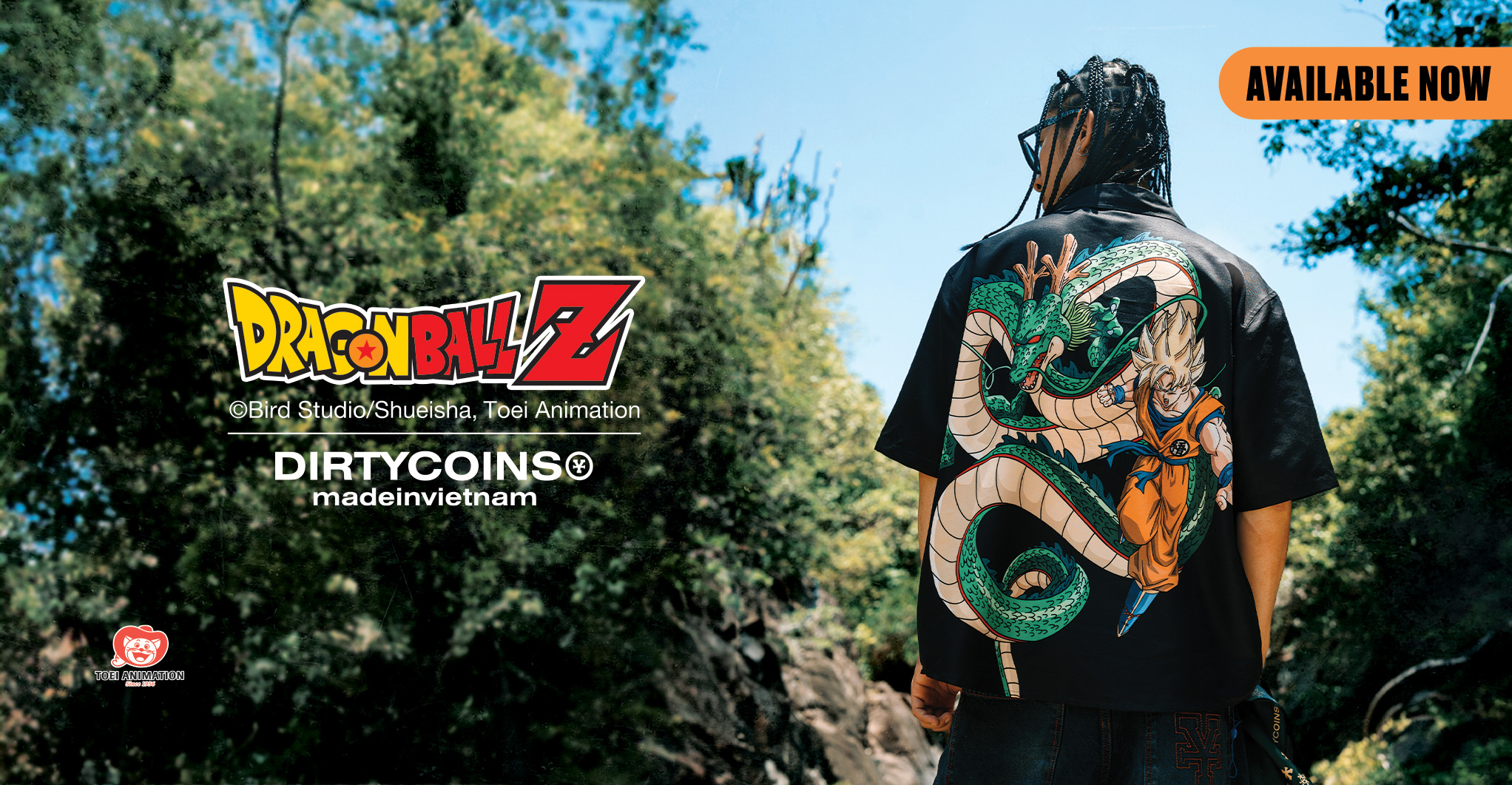 DC x DBZ - TOPS - DirtyCoins | VIETNAMESE STREETWEAR BRAND