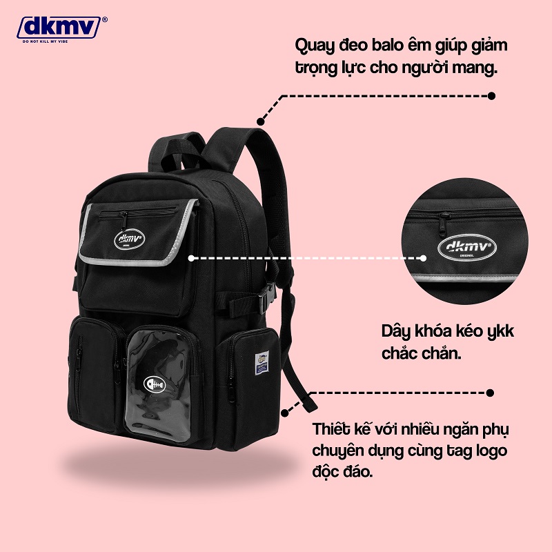 Balo đi học local brand đẹp | DKMV Original Backpack DKMV® - Local ...