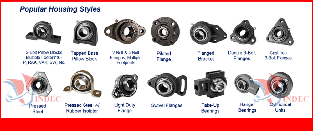 Mounted Bearings and Housings | Gối Đỡ Vòng Bi Là Gì