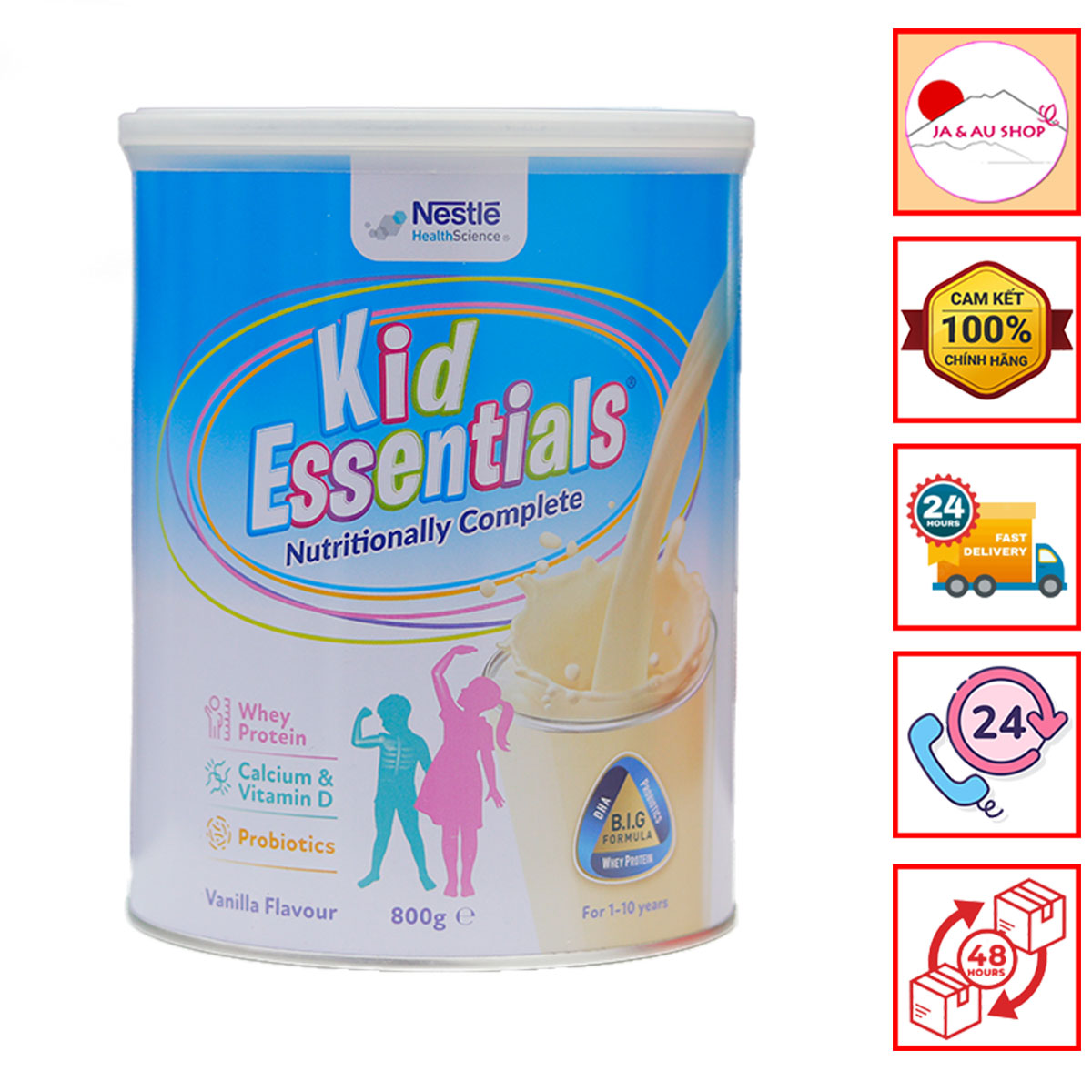 Sữa Kid Essentials Nestle 800g Cho Bé 1 - 10 Tuổi – HÀNG NHẬT ÚC NỘI ĐỊA