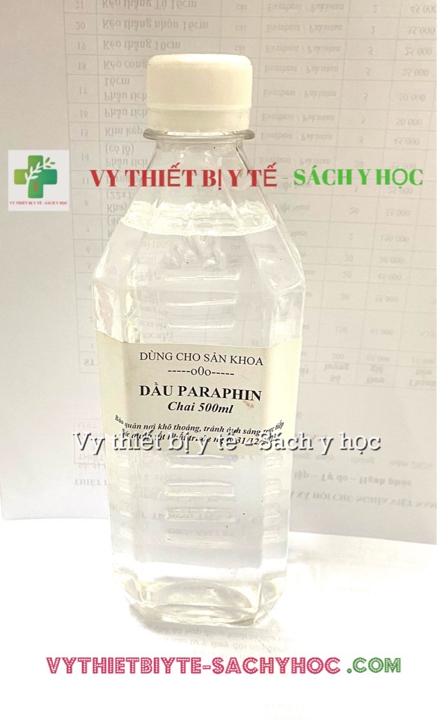 Dầu Paraphin 500ml ( dầu bôi trơn trong sản khoa ) Vythietbiyte-sachyhoc