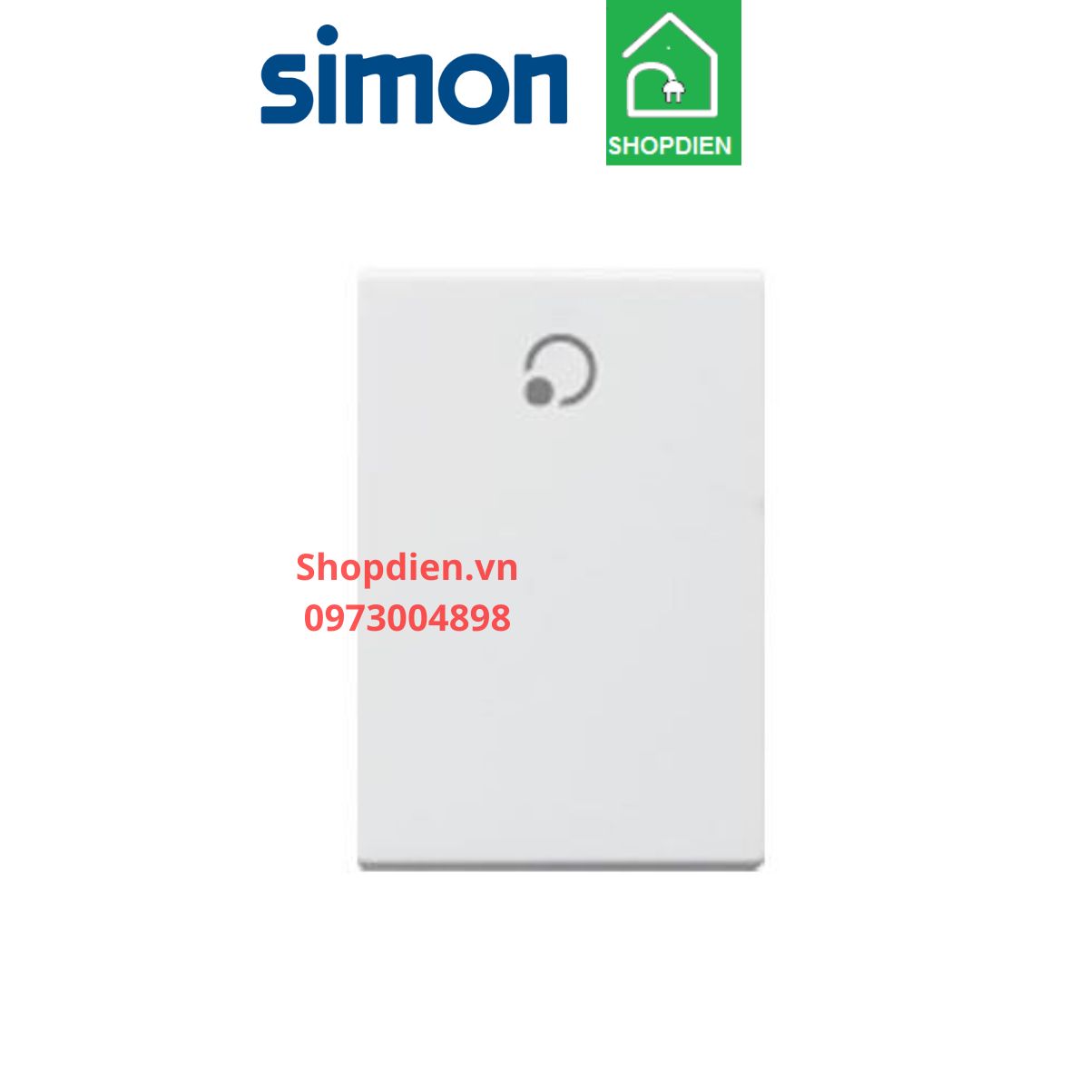 Hạt công tắc 1 chiều SIMON K1 màu trắng size S K113S CÔNG TY TNHH ...