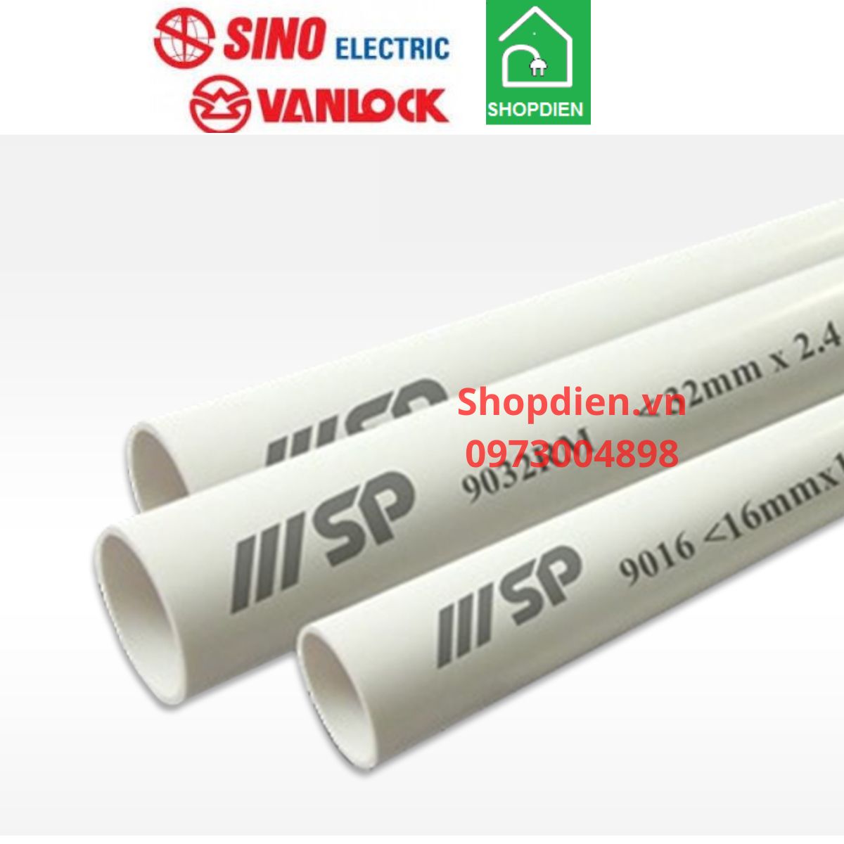 Ống cứng PVC luồn dây điện D63 SINO SP SP9063 750N CÔNG TY TNHH THƯƠNG ...