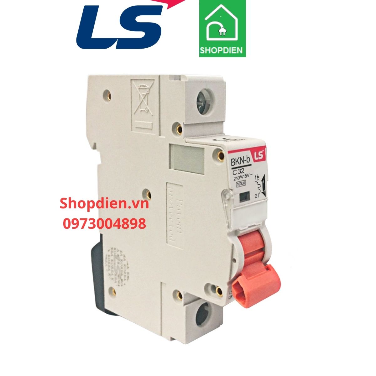 BKN-b LS MCB 1P 32A 10kA Aptomat Cầu dao tự động CÔNG TY TNHH THƯƠNG ...