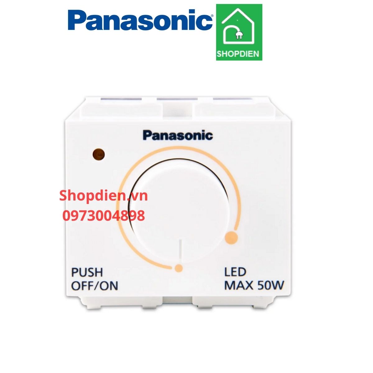 WEG57912SW Panasonic Bộ chiết áp đèn LED Dimmer 50W Wide Series CÔNG TY ...