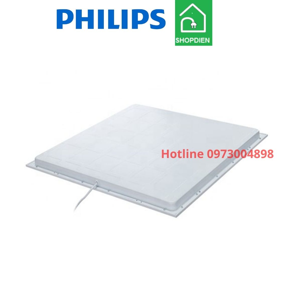 Đèn led panel âm trần 600x600 42W Philips RC048B LED38S/840 PSU W60L60 ...