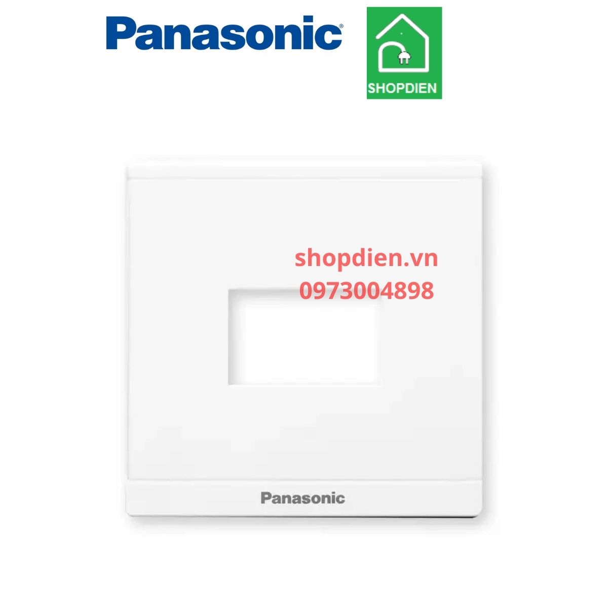WMFV7811 Panasonic Mặt 1 thiết bị Moderva vuông màu trắng CÔNG TY TNHH ...