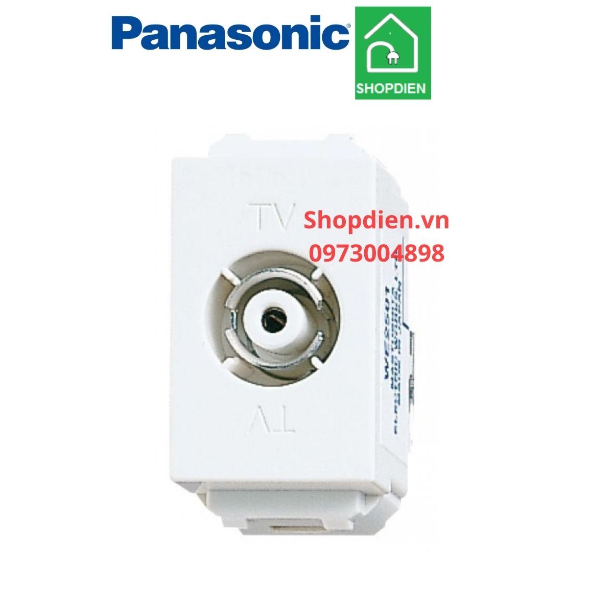 WEV2501SW Panasonic Ổ cắm Anten Tivi Wide Series CÔNG TY TNHH THƯƠNG ...