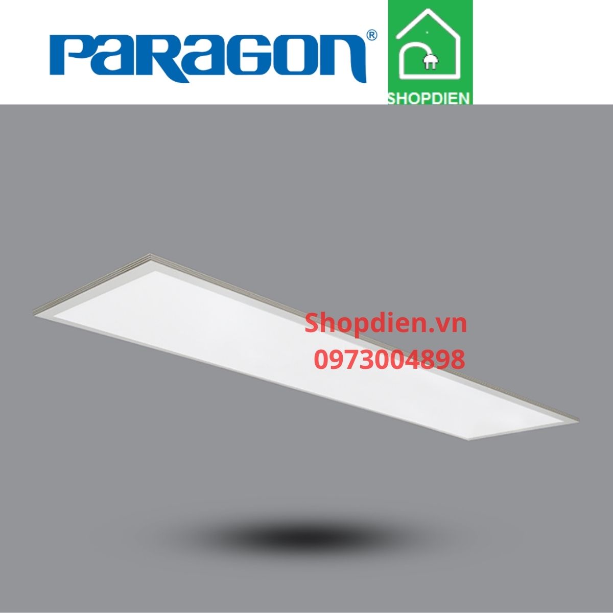 PLPD40L Paragon Đèn LED Panel âm trần 1200x300 40W Backlit Series CÔNG ...