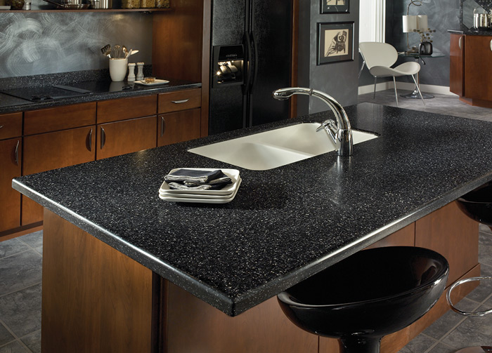 Đá Ốp Bếp Màu Đen