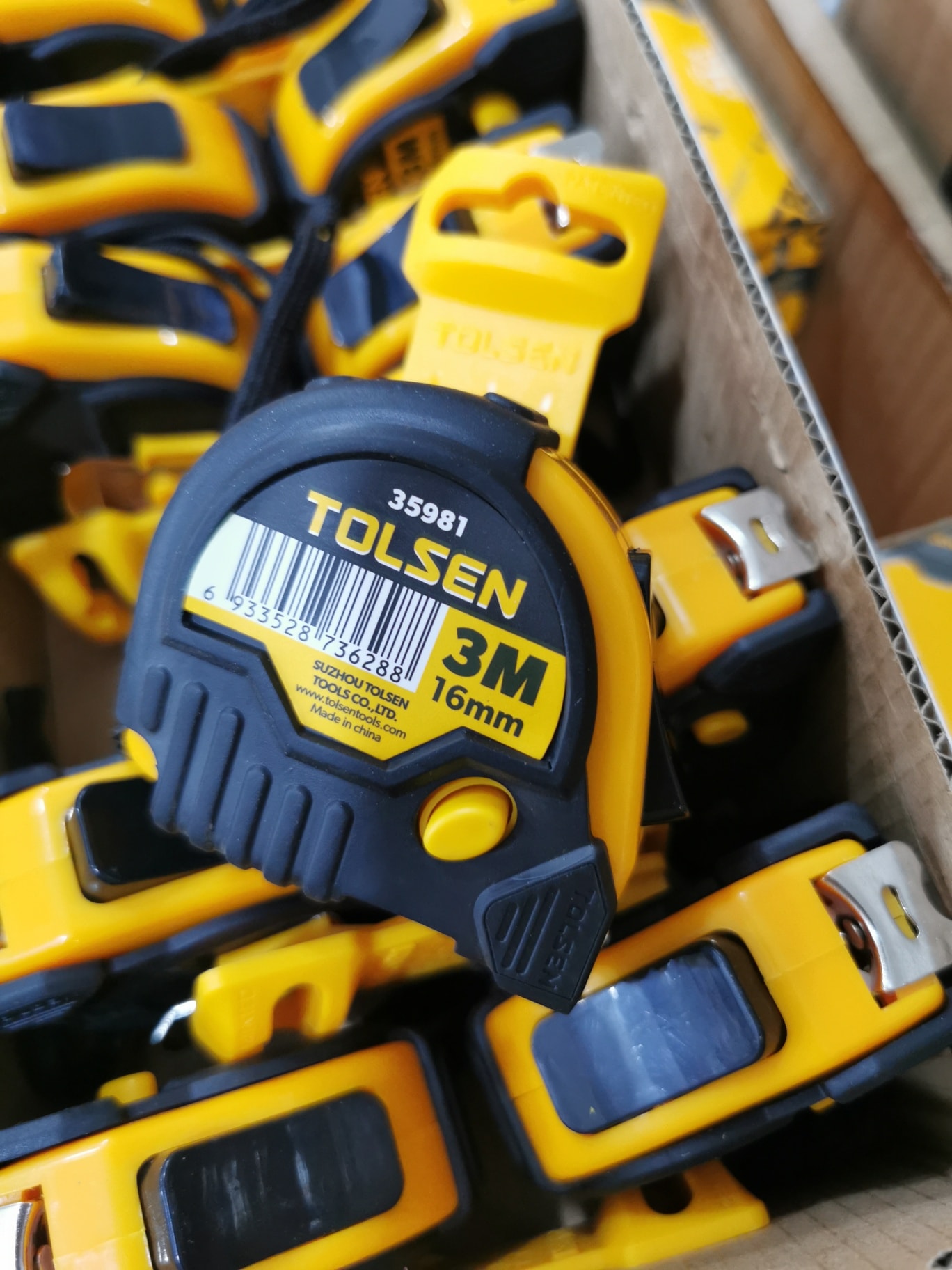THƯỚC CUỘN 3m x 16mm, 5m x 19mm, 8m x 25mm TOLSEN 35981, 35982, 35984 ...