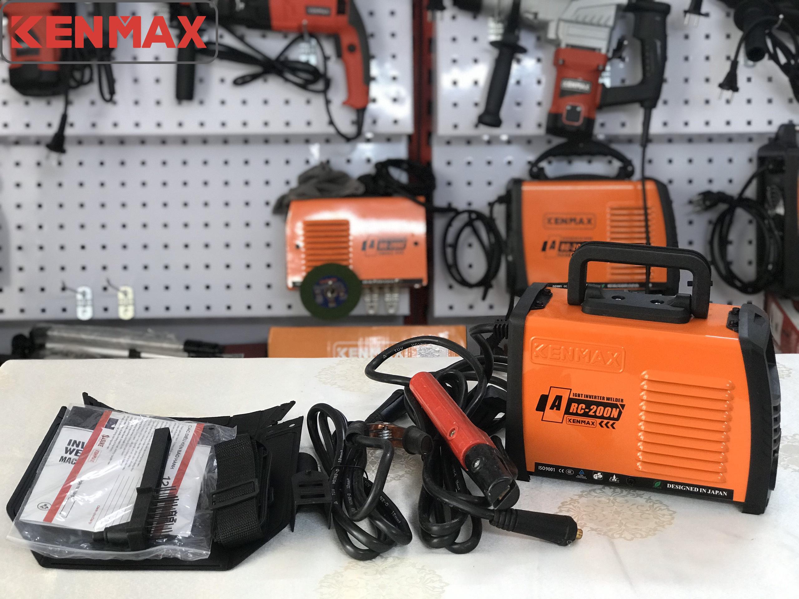 MÁY HÀN QUE (1.6MM - 3.2MM)KENMAX ARC 200N - HÀNG CHÍNH HÃNG