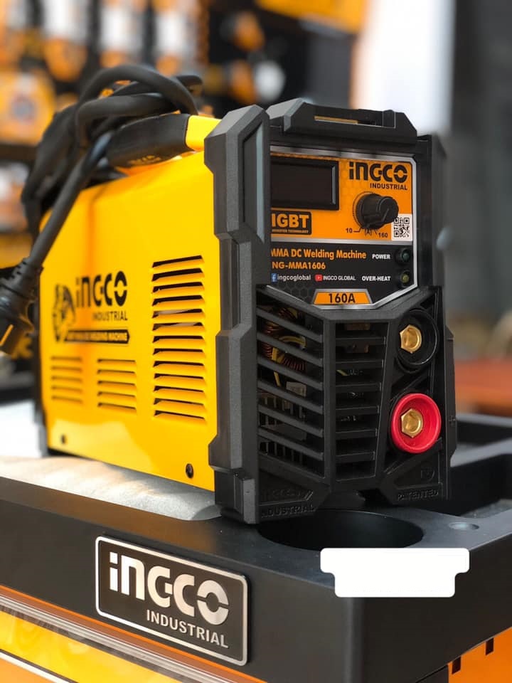 MÁY HÀN QUE BIẾN TẦN INVERTER 160A MMA INGCO ING-MMA1606 (CHUYÊN KÉO QUE 1.6-4MM)- HÀNG CHÍNH HÃNG