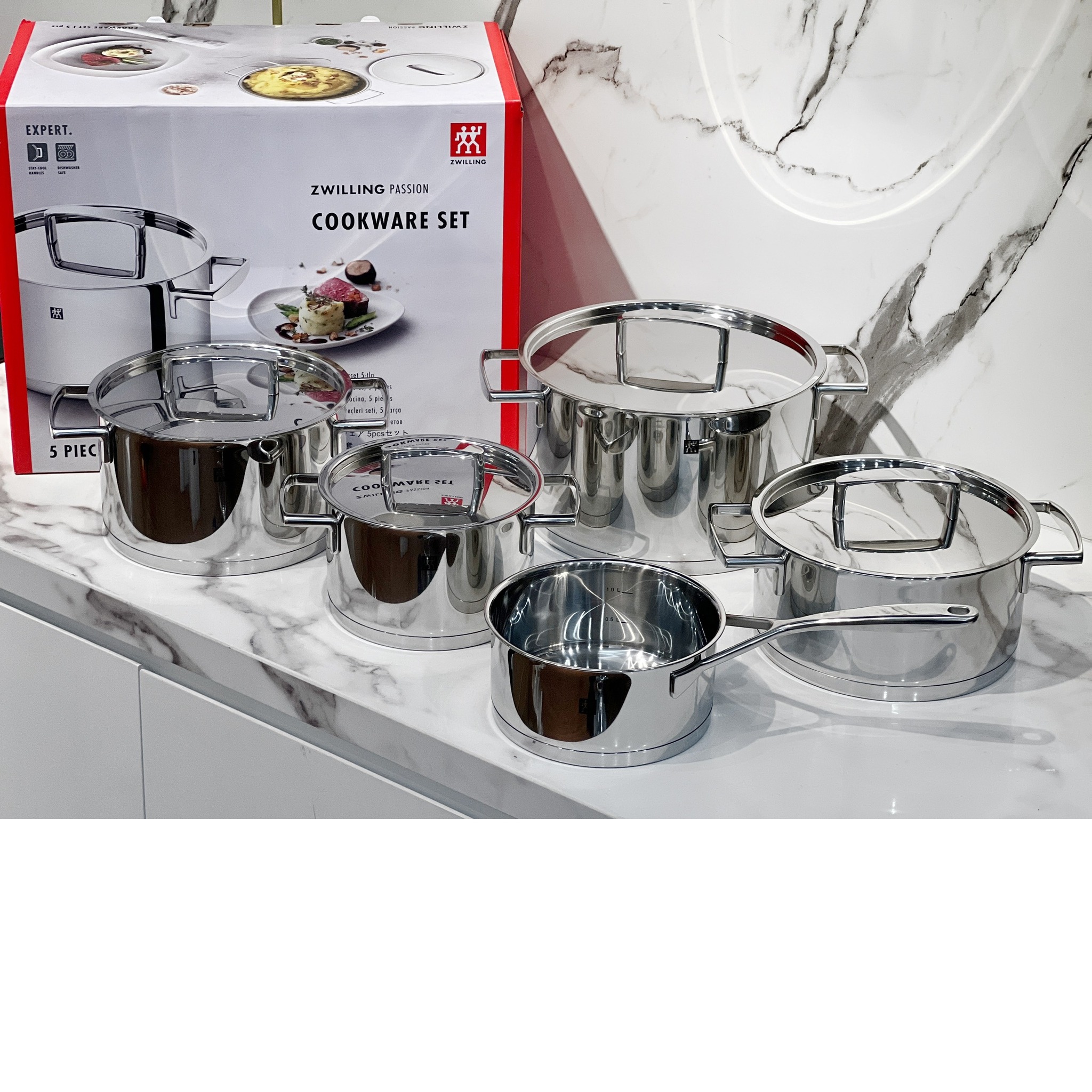Bộ nồi Zwilling Passion 5 món | 66060-000-0 | HA ANH GERMANY