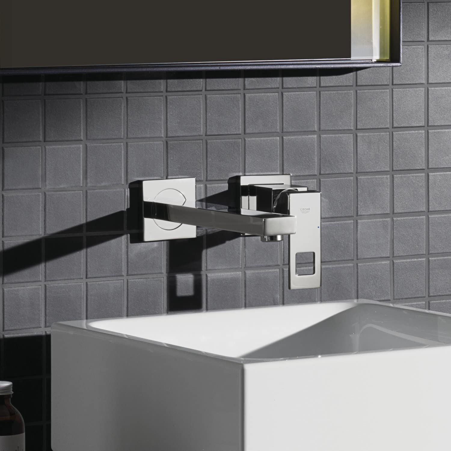 Vòi lavabo âm tường Grohe Eurocube | 23447000 + 23200000 | HA ANH GERMANY