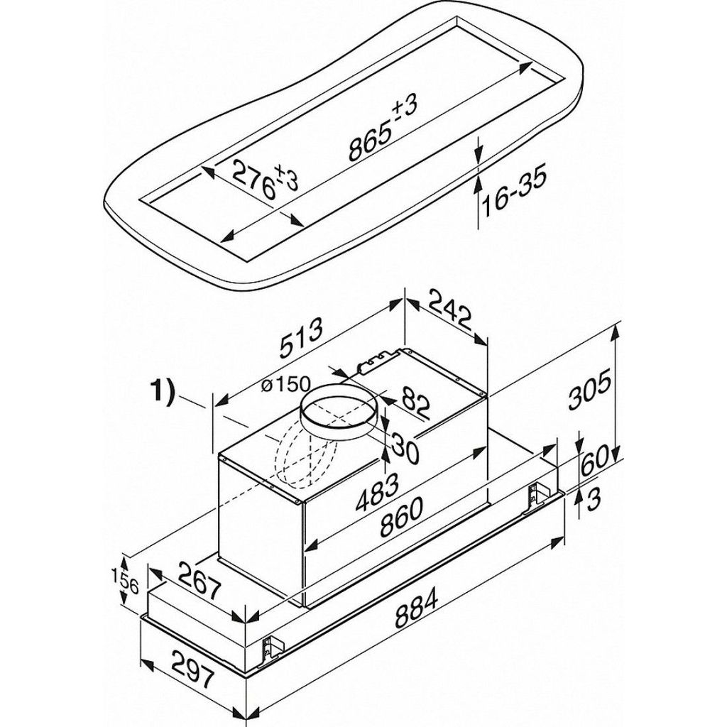 Hút mùi Miele | DA 2698 | HA ANH GERMANY