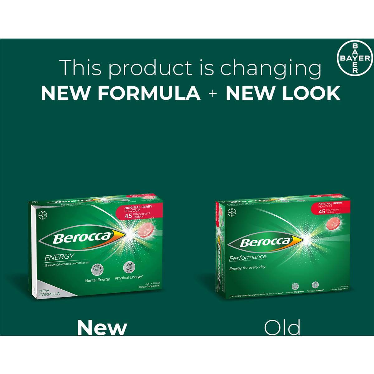 Viên sủi Berocca Original Berry Performance Effervescent