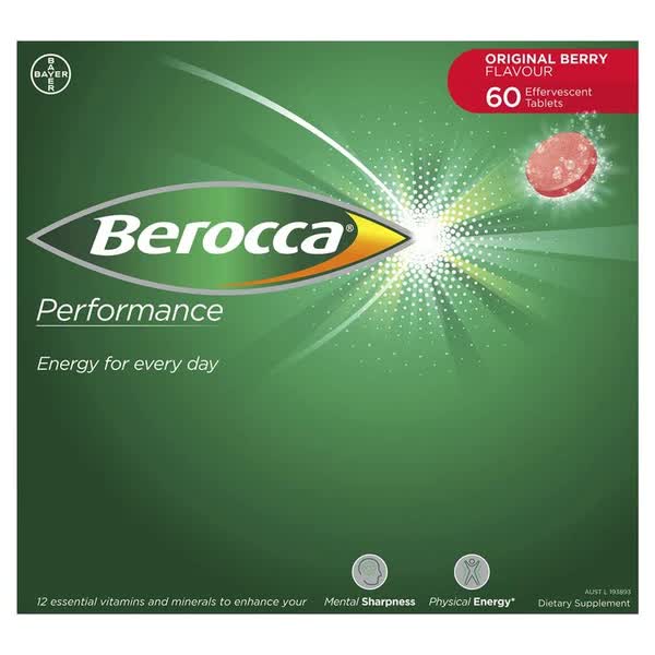 Viên sủi Berocca Original Berry Performance Effervescent