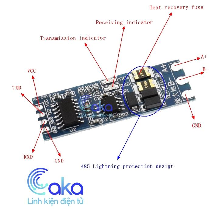 Mạch Chuyển Giao Tiếp UART TTL To RS485 V2 - linh kiện điện tử tphcm giá rẻ Mạch Chuyển Giao Tiếp UART TTL To RS485 V2 - linh kiện điện tử tphcm giá rẻ