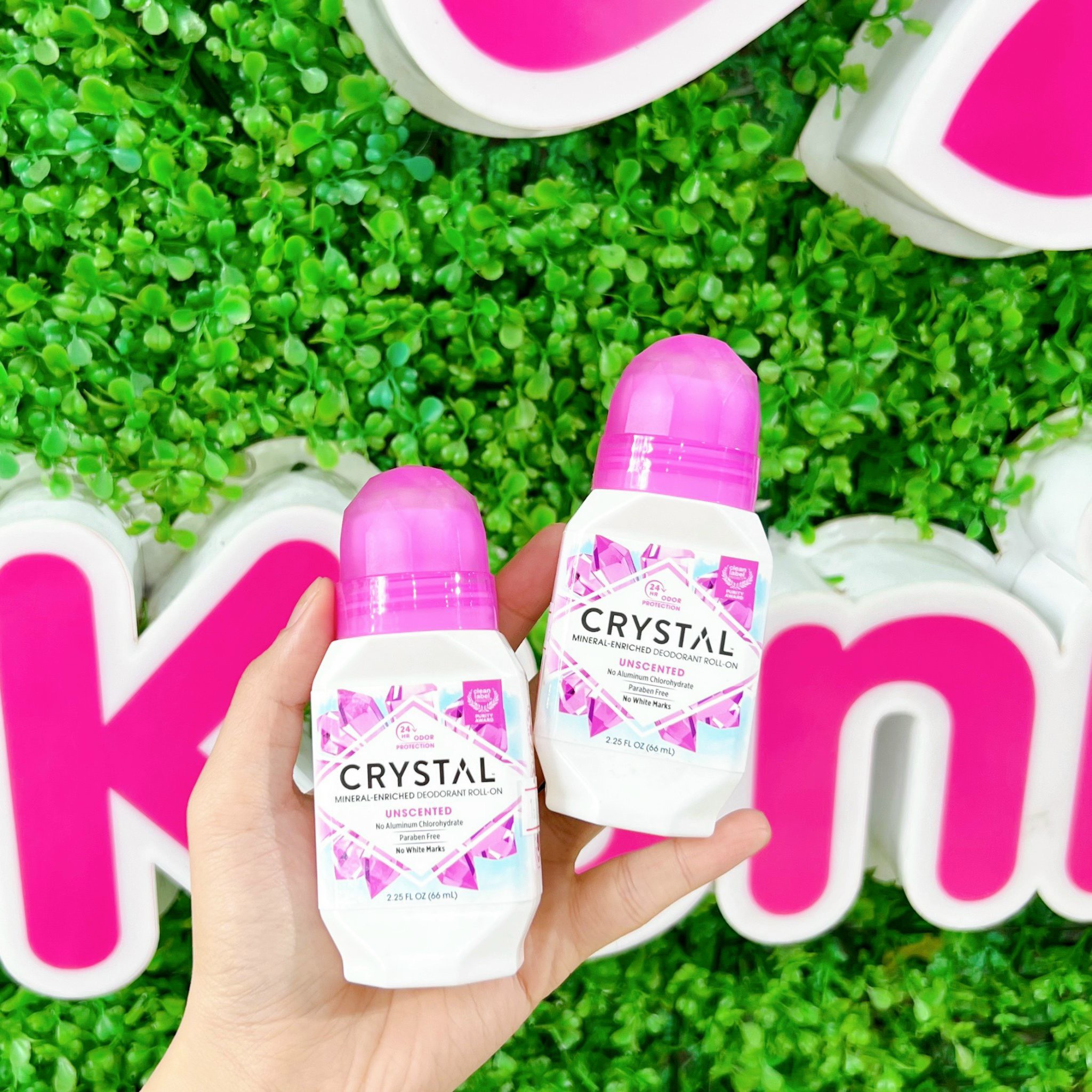 Crystal body deodorant