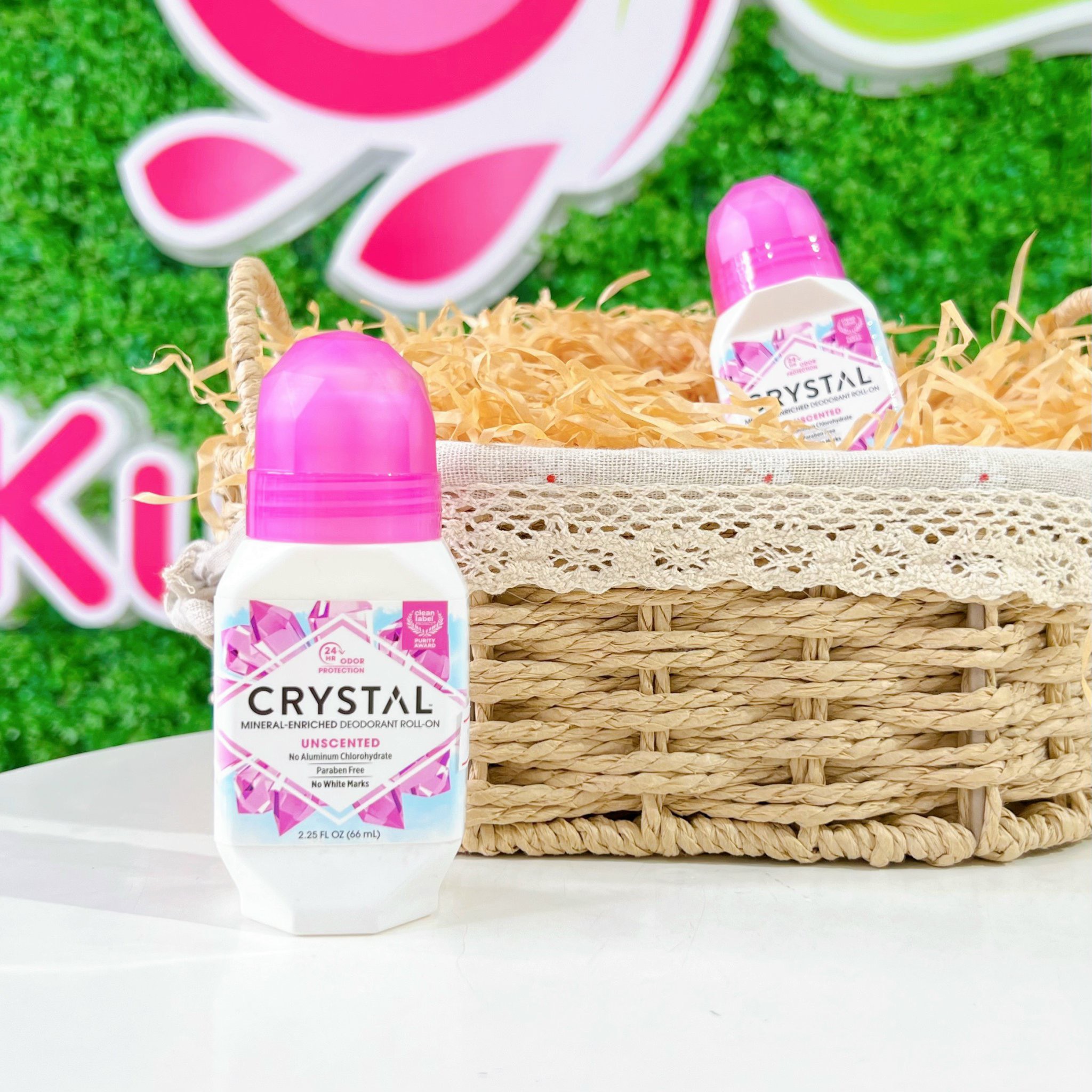 Crystal body deodorant
