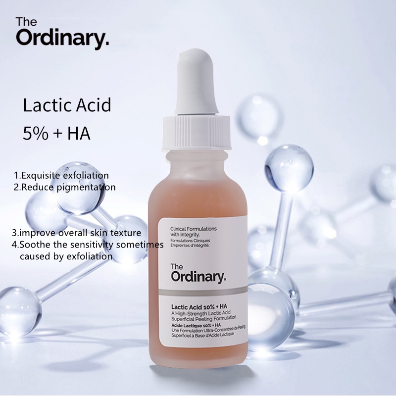 The ordinary Lactic acid 5% + HA 2%