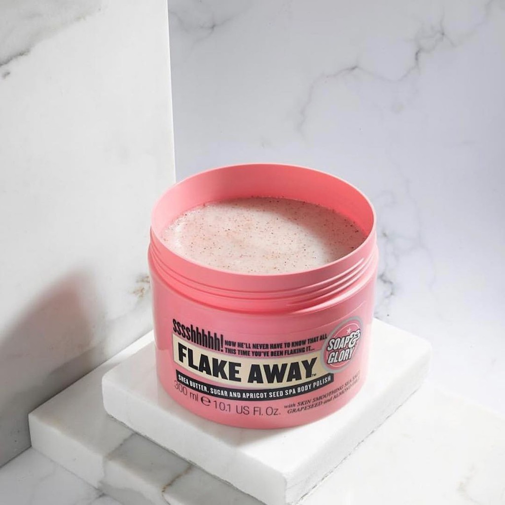 Kem Tẩy Da Chết Soap And Glory Flake Away Body Scrub