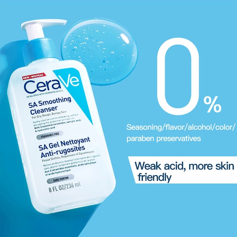 [Nội địa Mỹ] CeraVe SA smoothing cleanser